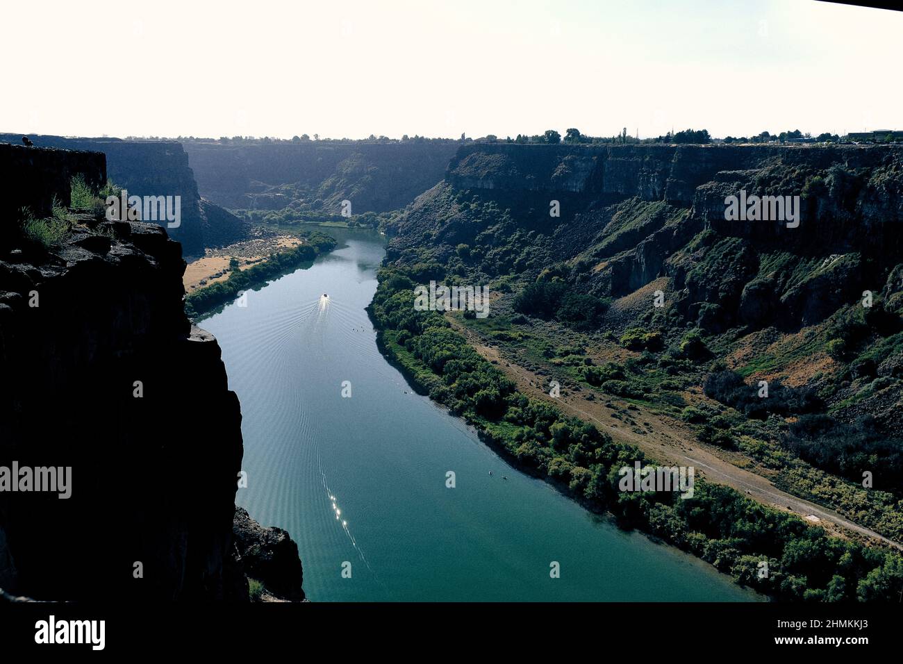 The I. B. Perrine Bridge and Snake River Stock Photo - Alamy