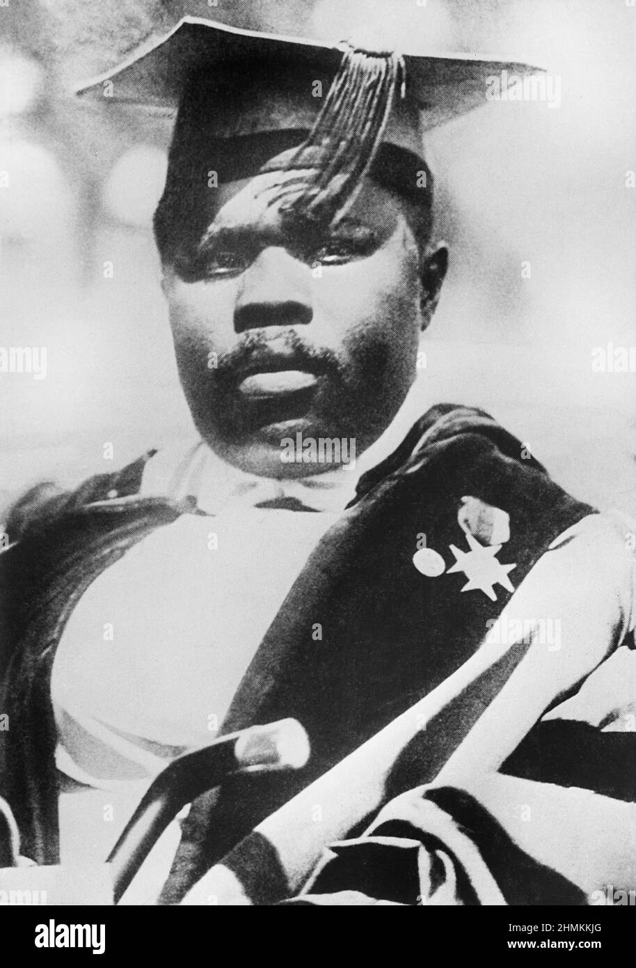 Marcus Garvey (1887-1940), Jamaican-Born Activist, Political Leader ...