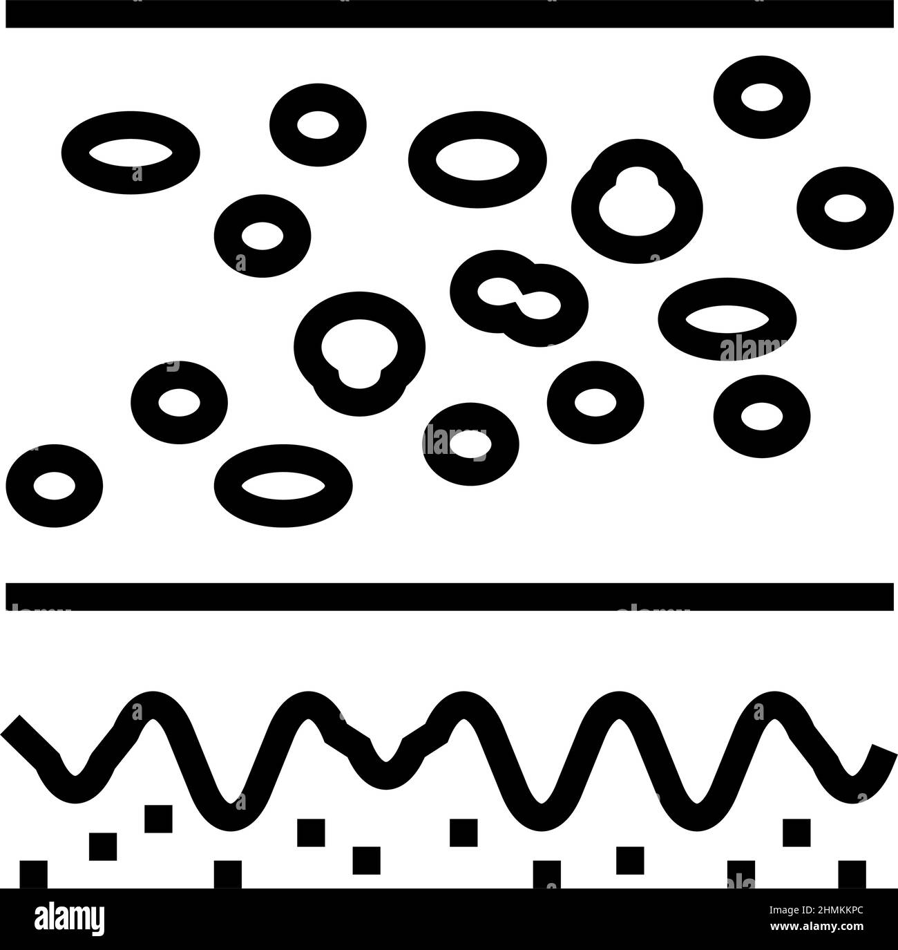 freckles skin line icon vector illustration Stock Vector Image & Art ...