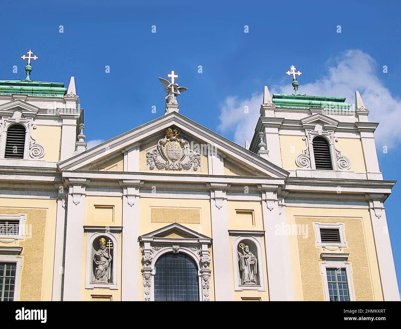 Facade of Schottenkirche or Scots Church in Vienna founded by Irish ...