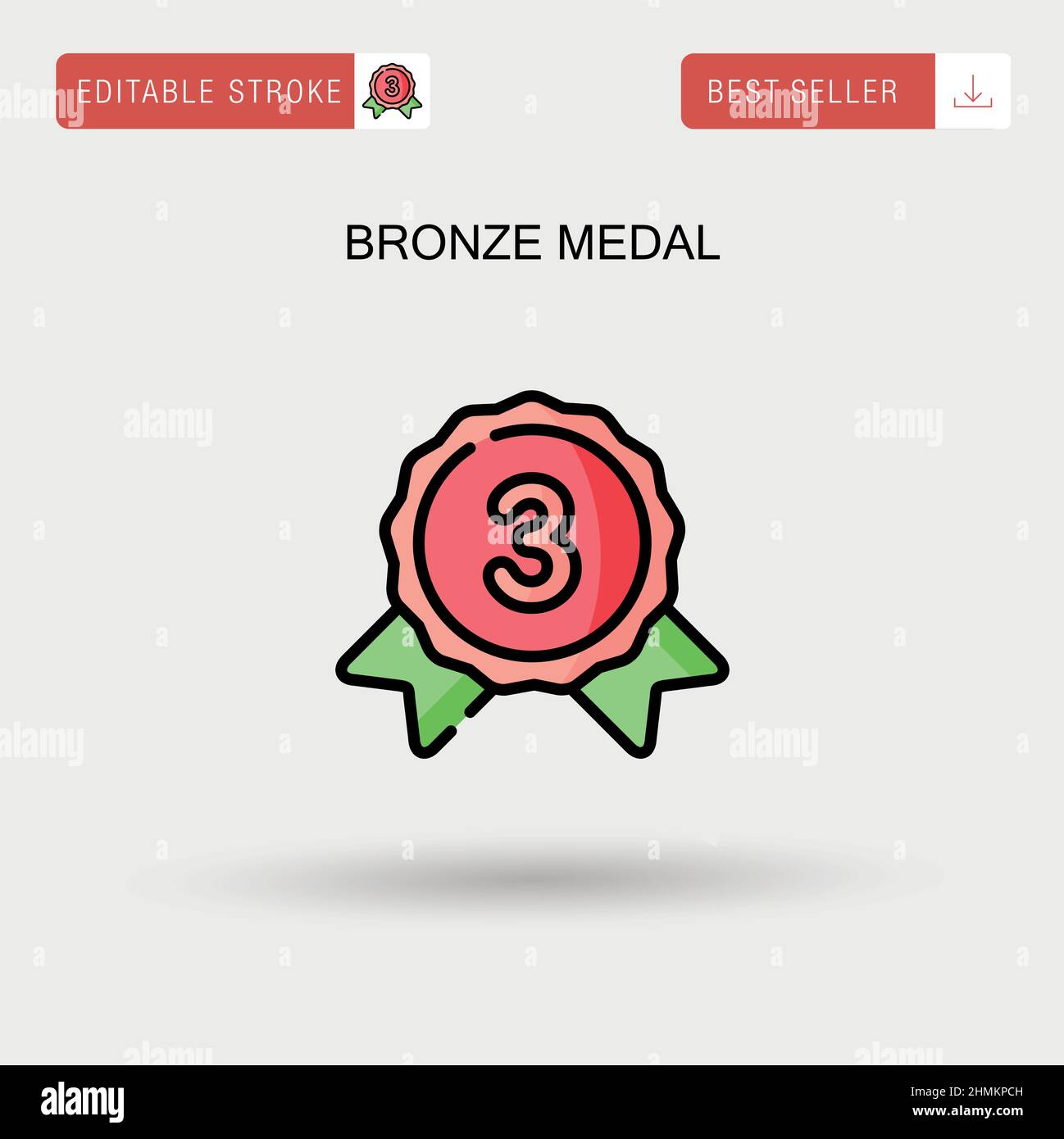 Bronze icon hi-res stock photography and images - Alamy
