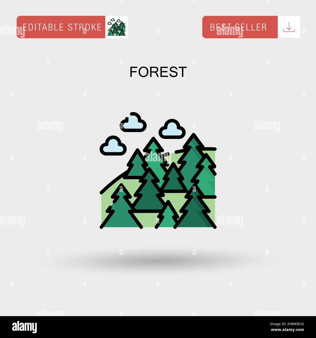 Outdoor activity forest Stock Vector Images - Alamy