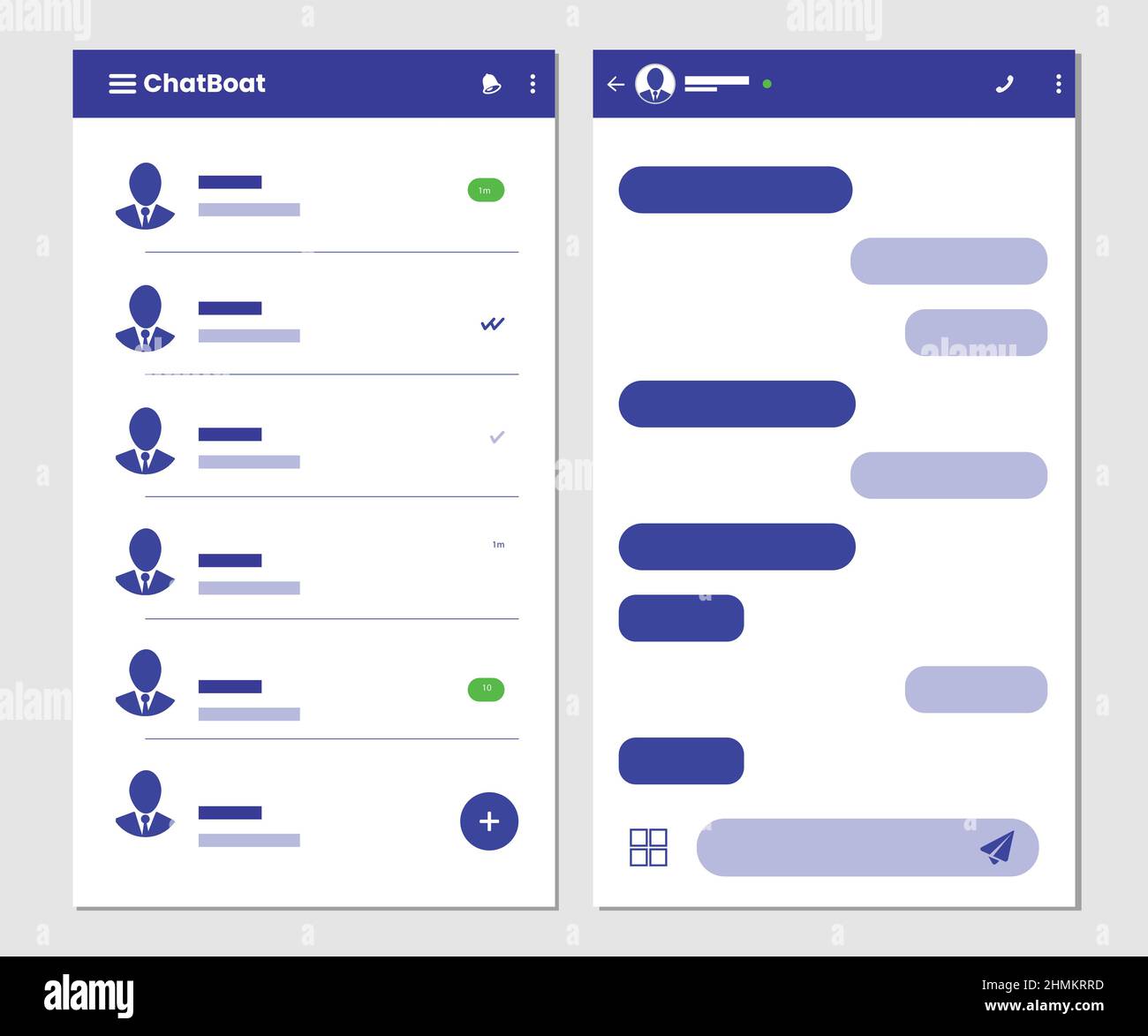 Mobile app development landing Stock Vector Images - Alamy