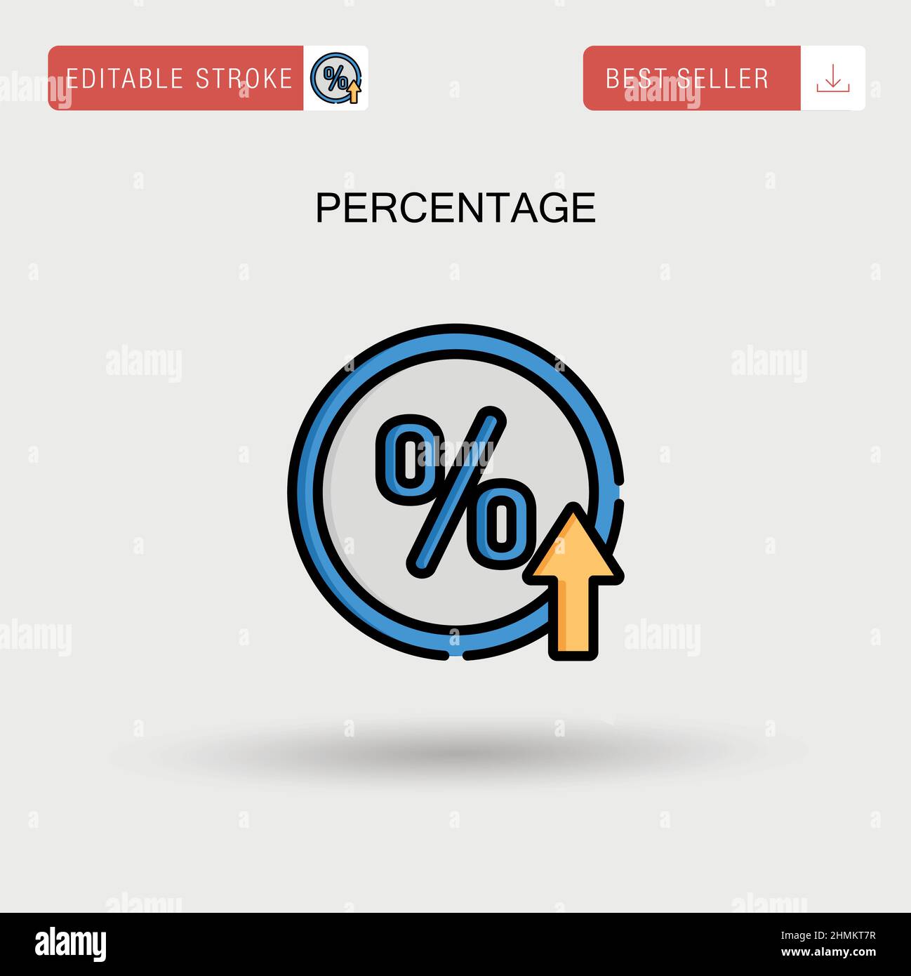 Percentage circle Stock Vector Images - Alamy