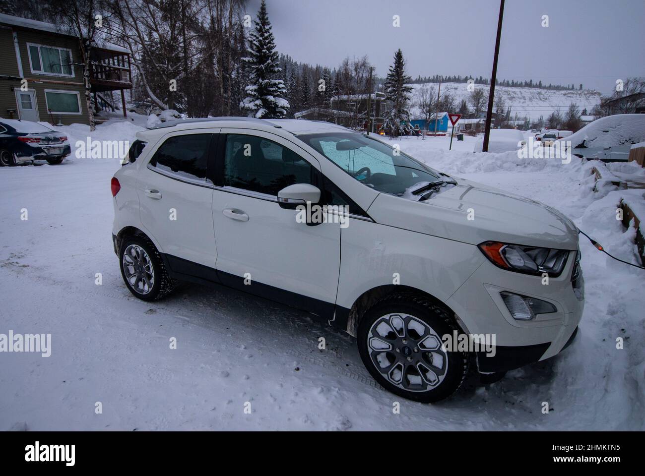 Strickland Street, Whitehorse, Yukon, Canada Stock Photo - Alamy