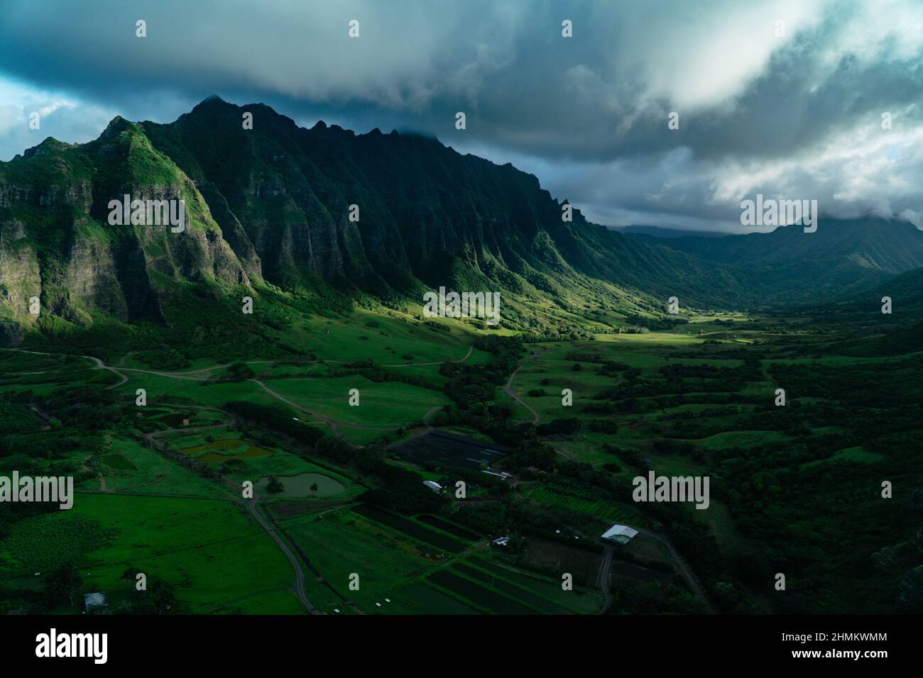 Areal view beautiful hawaiian hi-res stock photography and images - Alamy