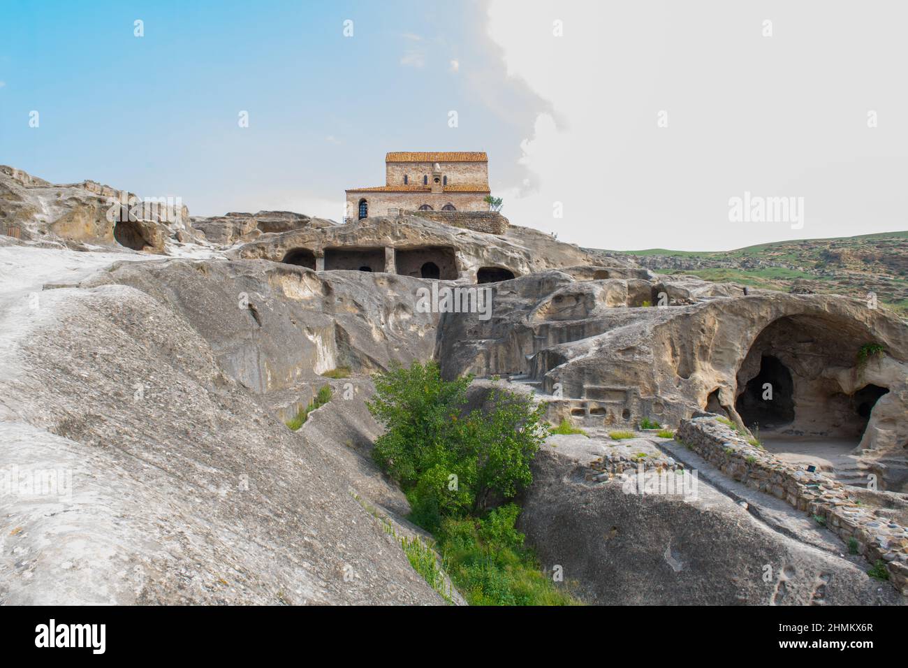 the city of Uplistsikhe is an impressive cave complex Stock Photo - Alamy