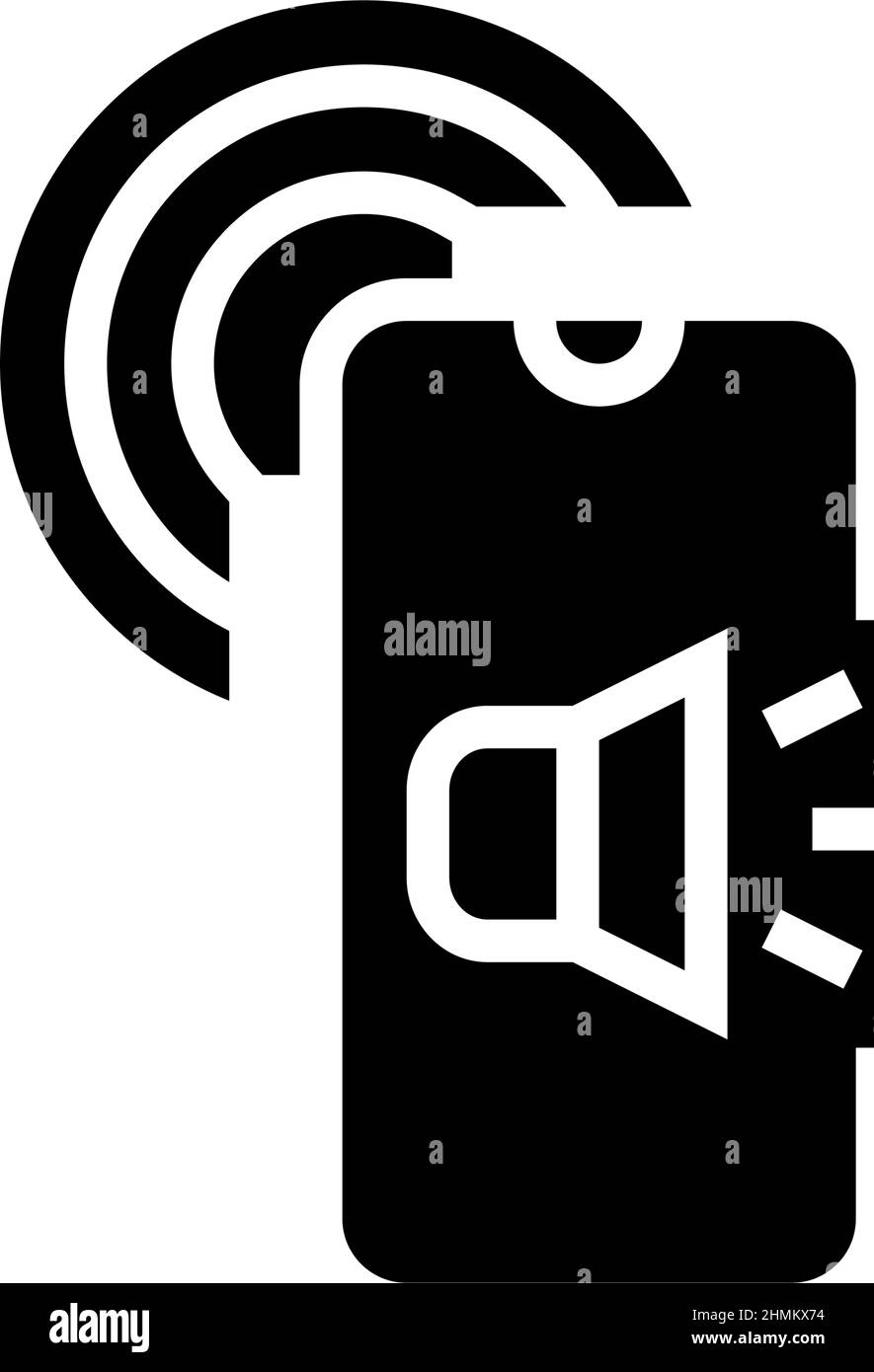 cellular telecommunication glyph icon vector illustration Stock Vector ...