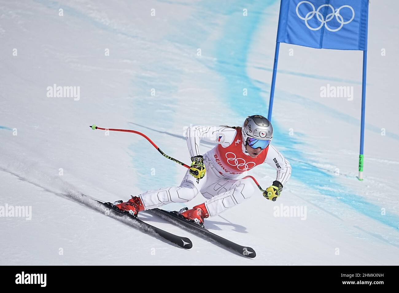 Yanqing, China. 11th Feb, 2022. Olympics, Alpine skiing, Super G, women ...