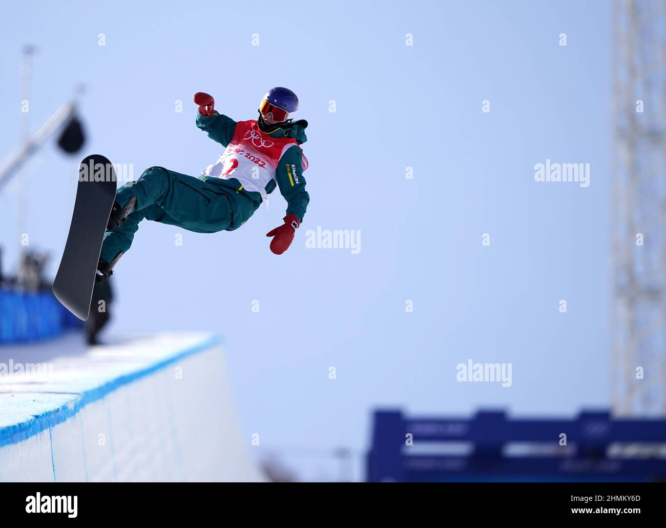 Australia's Scotty James in the Men's Snowboard Halfpipe Final during ...