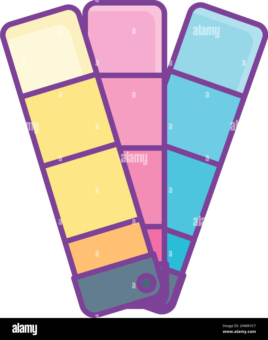 color palette guide Stock Vector Image & Art - Alamy