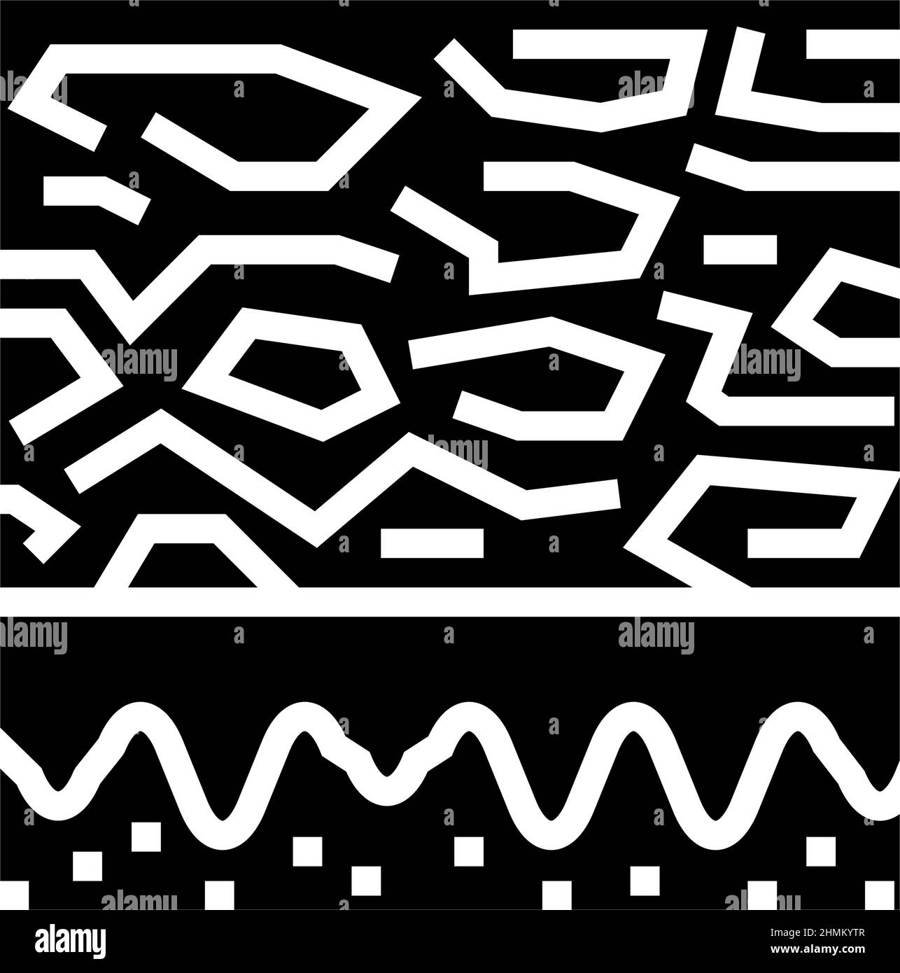 scaly skin glyph icon vector illustration Stock Vector Image & Art - Alamy