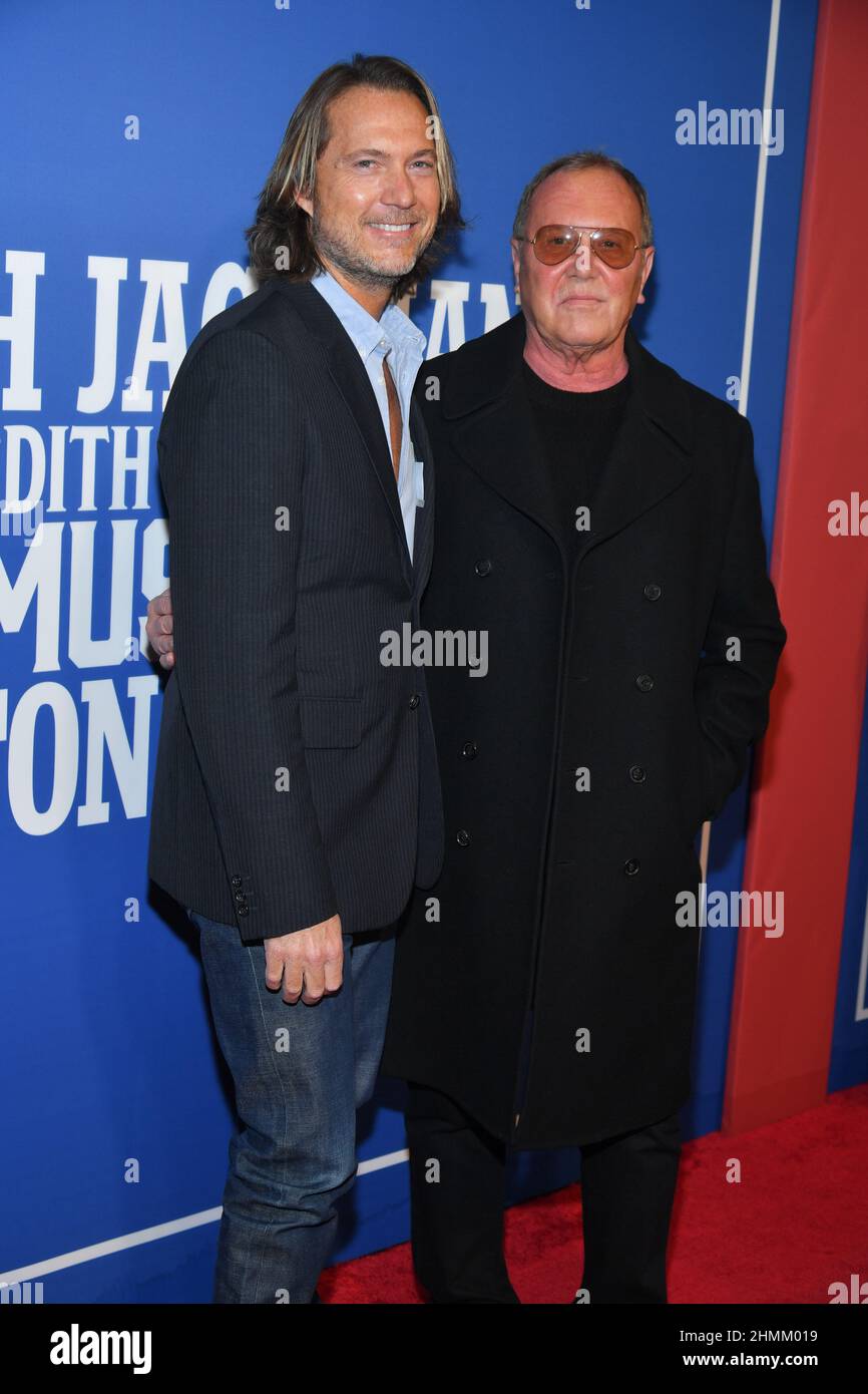 Lance LePere and Michael Kors attend the opening night of "The Music ...