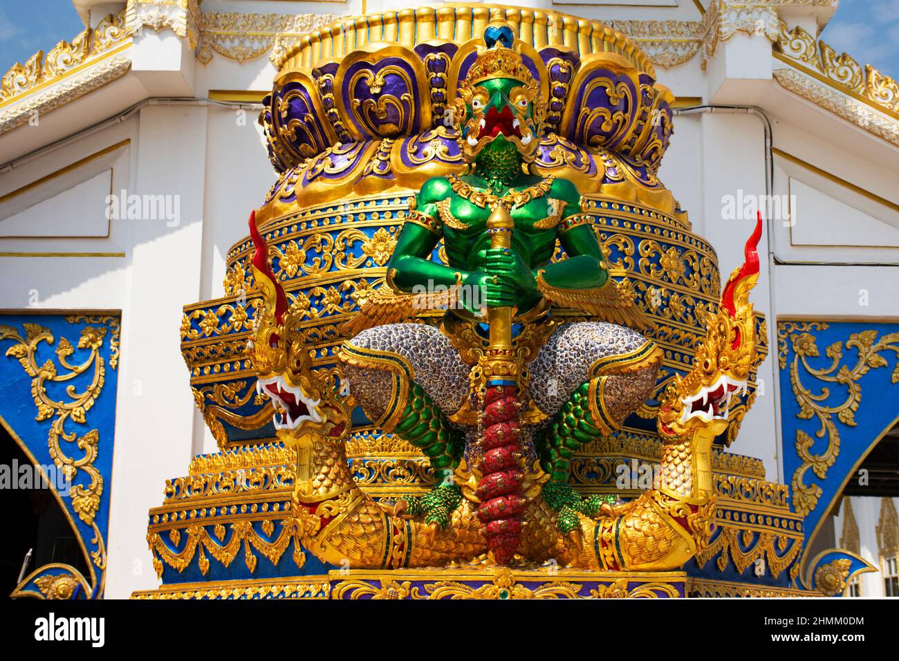 Garuda or Galon or Nan Belu deity angel statue legendary bird creature ...