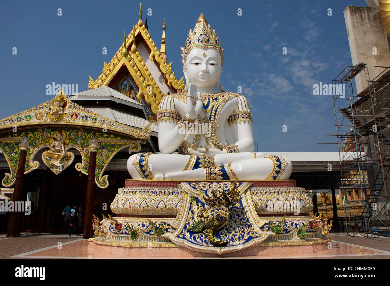 Beauty Phra Si Ariya Mettrai buddha statue for thai people travel visit ...