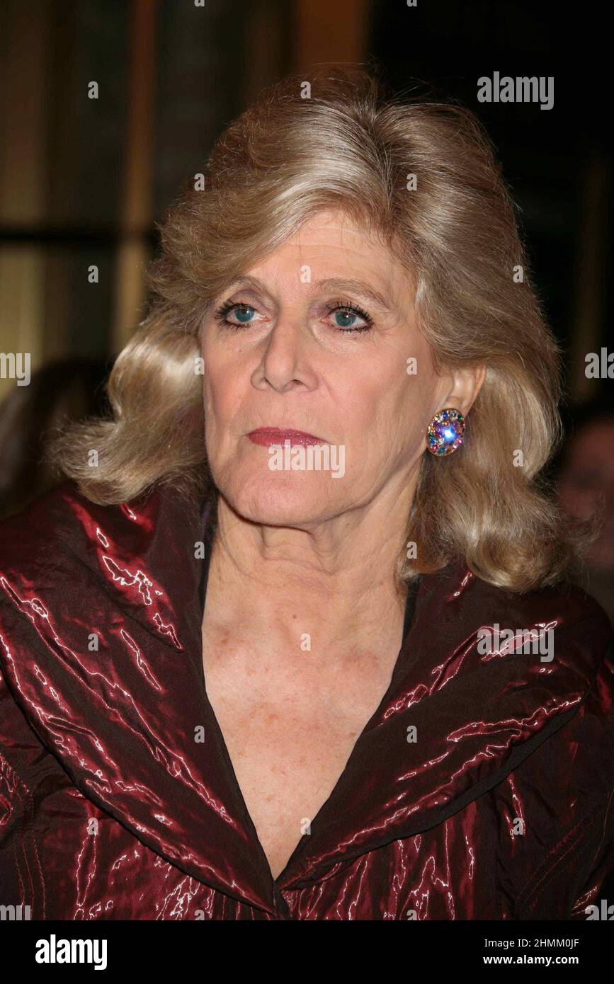 Lynn Sherr arriving at the opening night of "Grey Gardens" at The ...