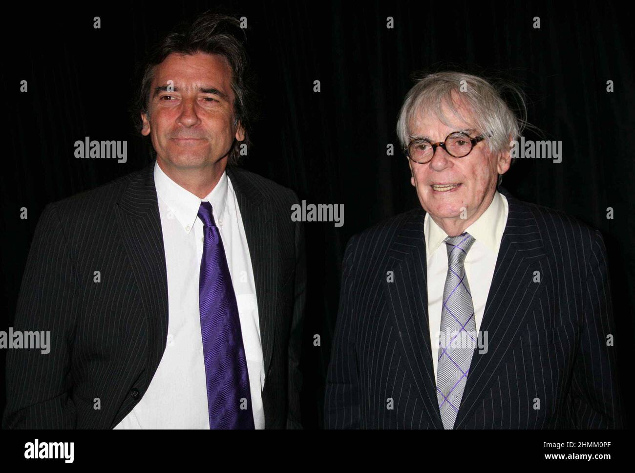 Griffin Dunne and Dominick Dunne attend the opening night performance ...
