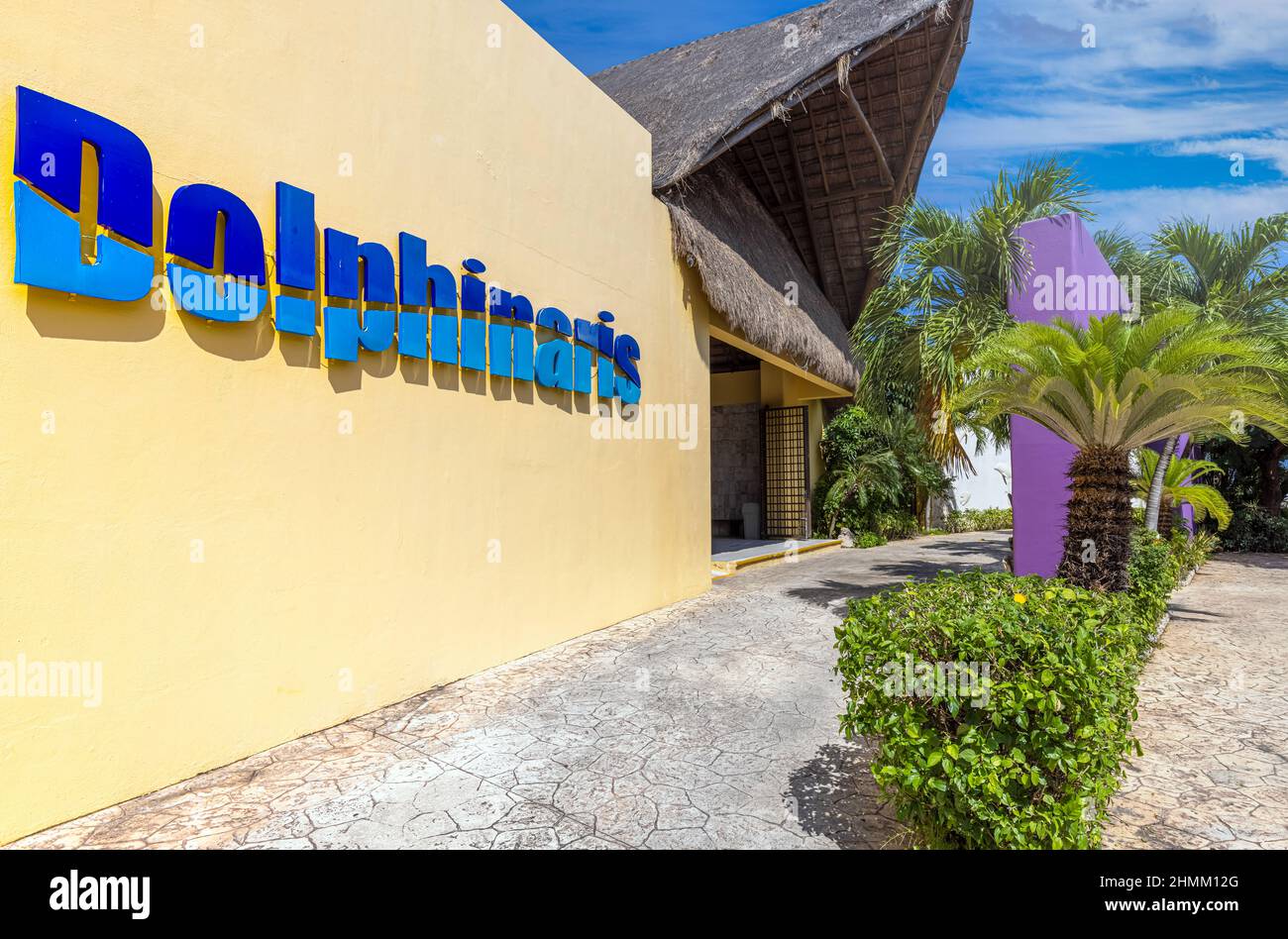 Cozumel, Quintana Roo, Mexico, 20 September, 2020: Dolphinarium ...