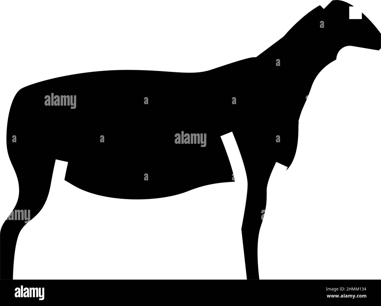 dorper sheep glyph icon vector illustration Stock Vector Image & Art ...