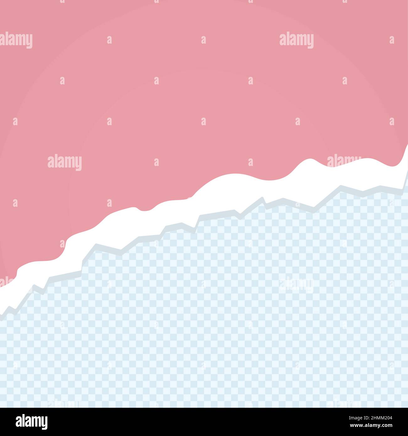 pink Torn paper on transparent background Stock Vector Image & Art - Alamy