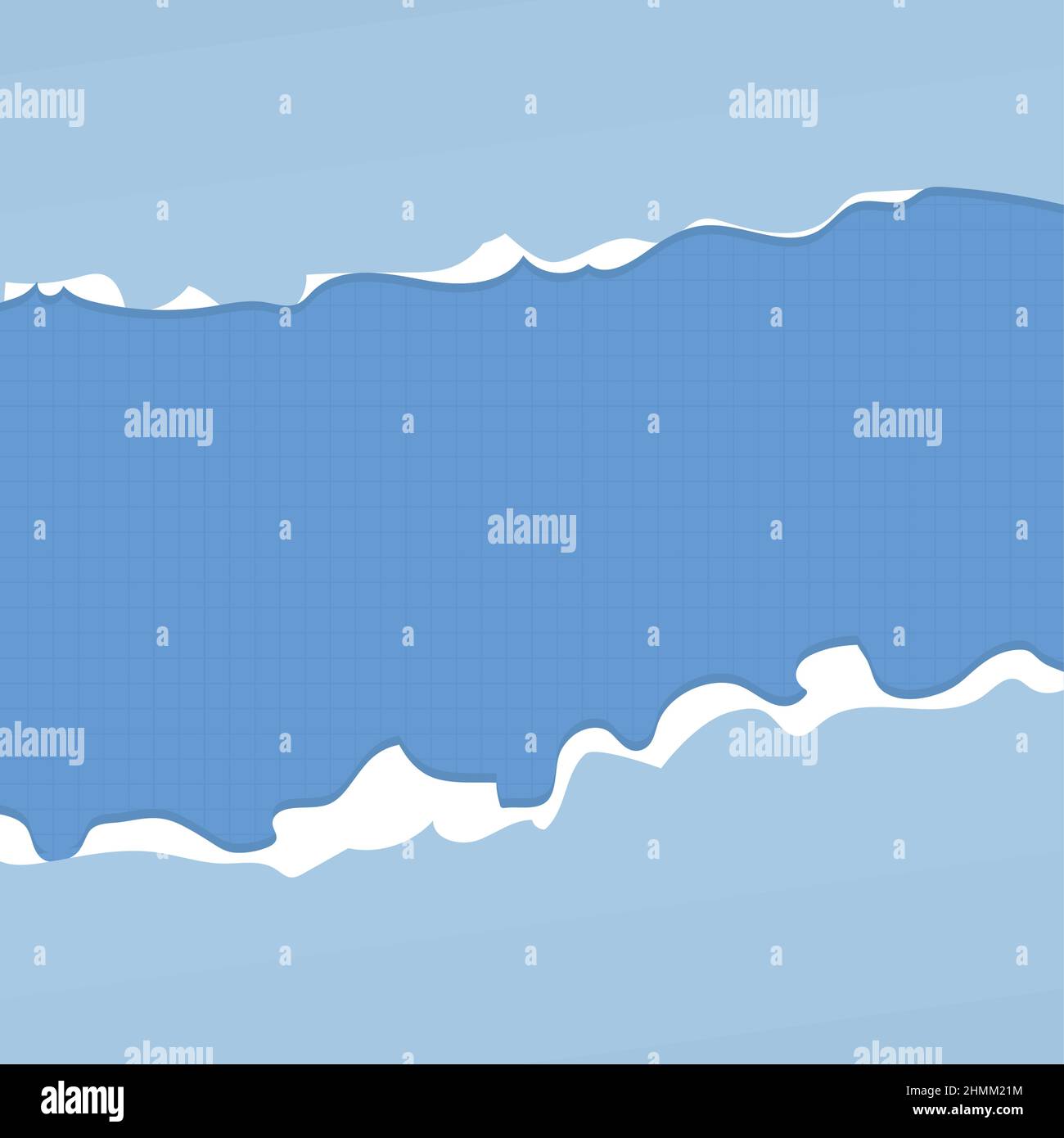 blue torn paper page design Stock Vector Image & Art - Alamy