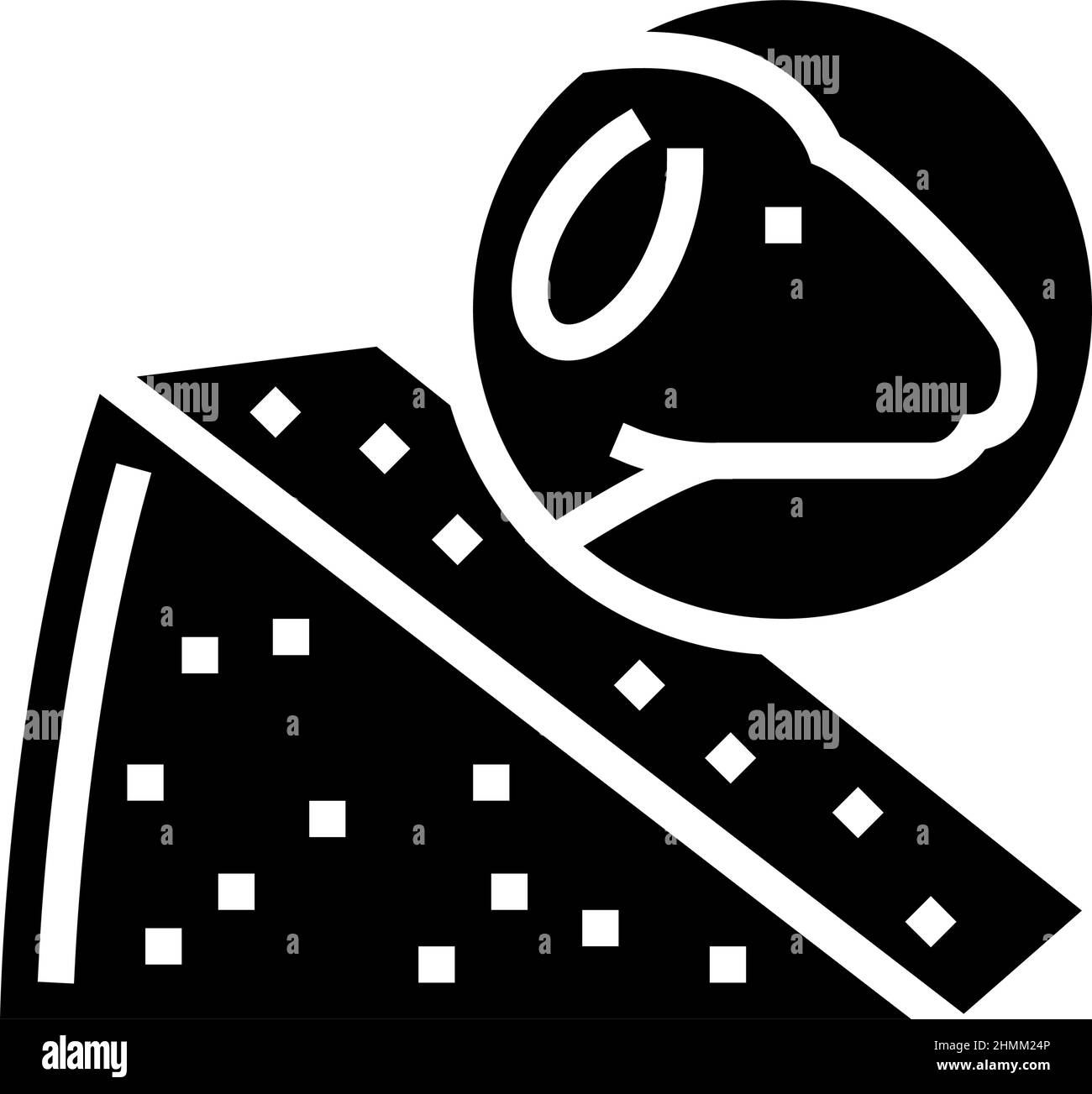 cheese sheep glyph icon vector illustration Stock Vector Image & Art ...