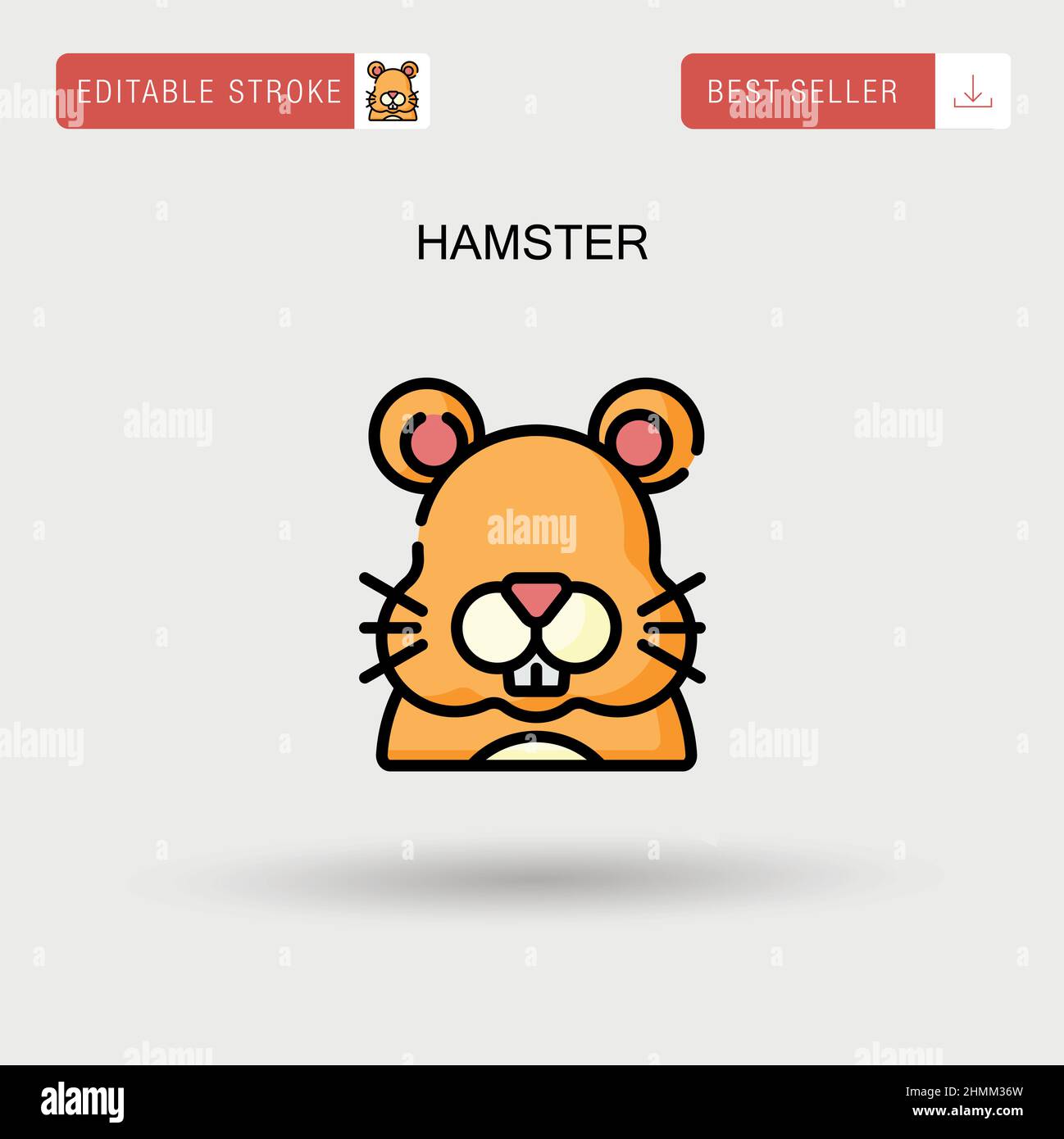 Icon hamster nature hi-res stock photography and images - Alamy