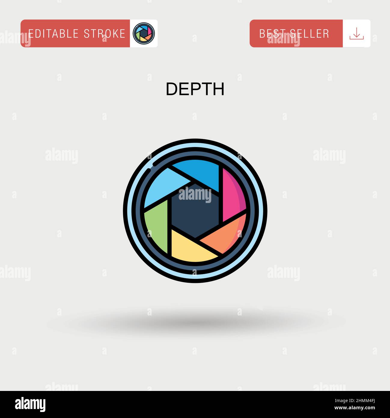 Water depth map Stock Vector Images - Alamy