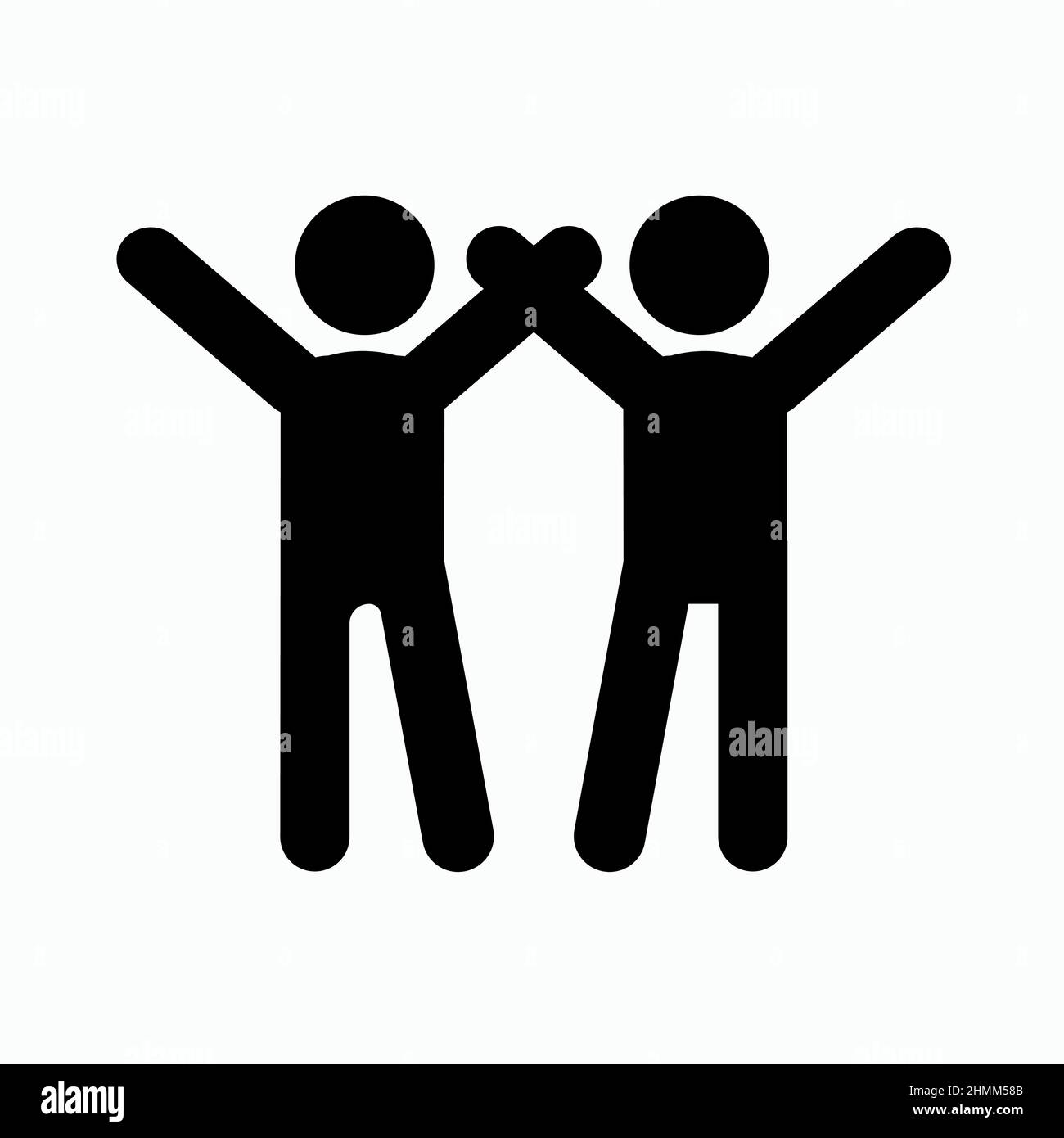 Shake hand hand on shoulder hi-res stock photography and images - Alamy