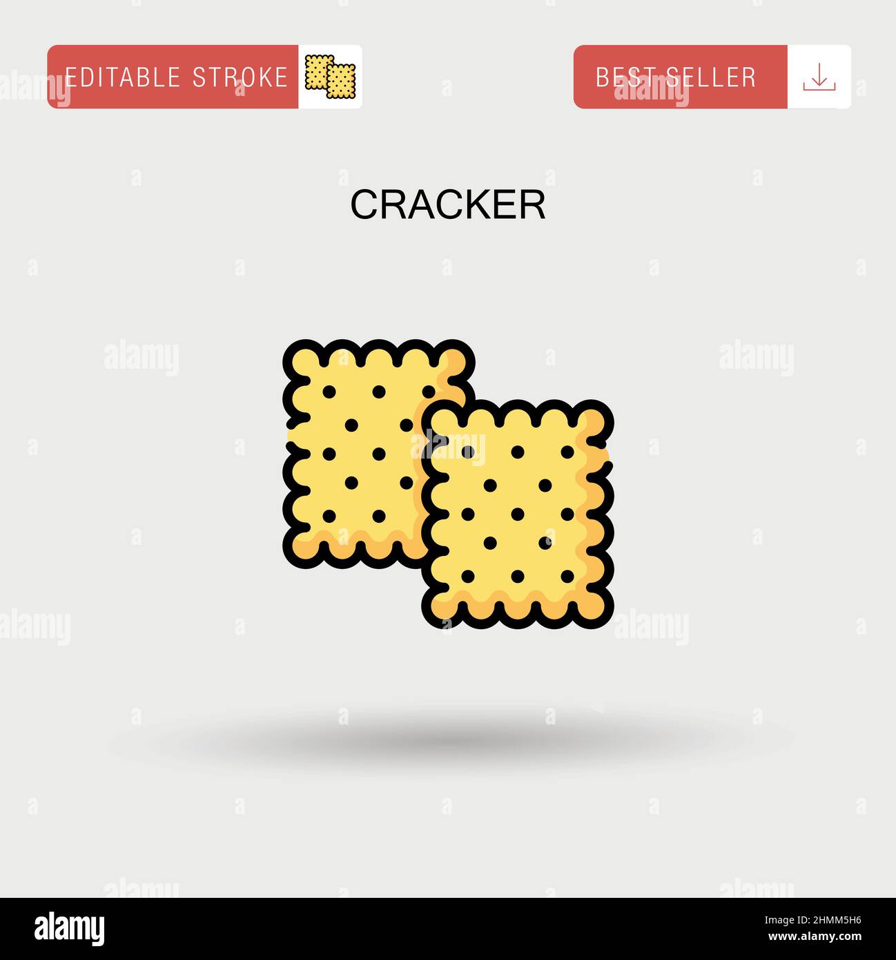 Cracker crackers crackers Stock Vector Images - Alamy