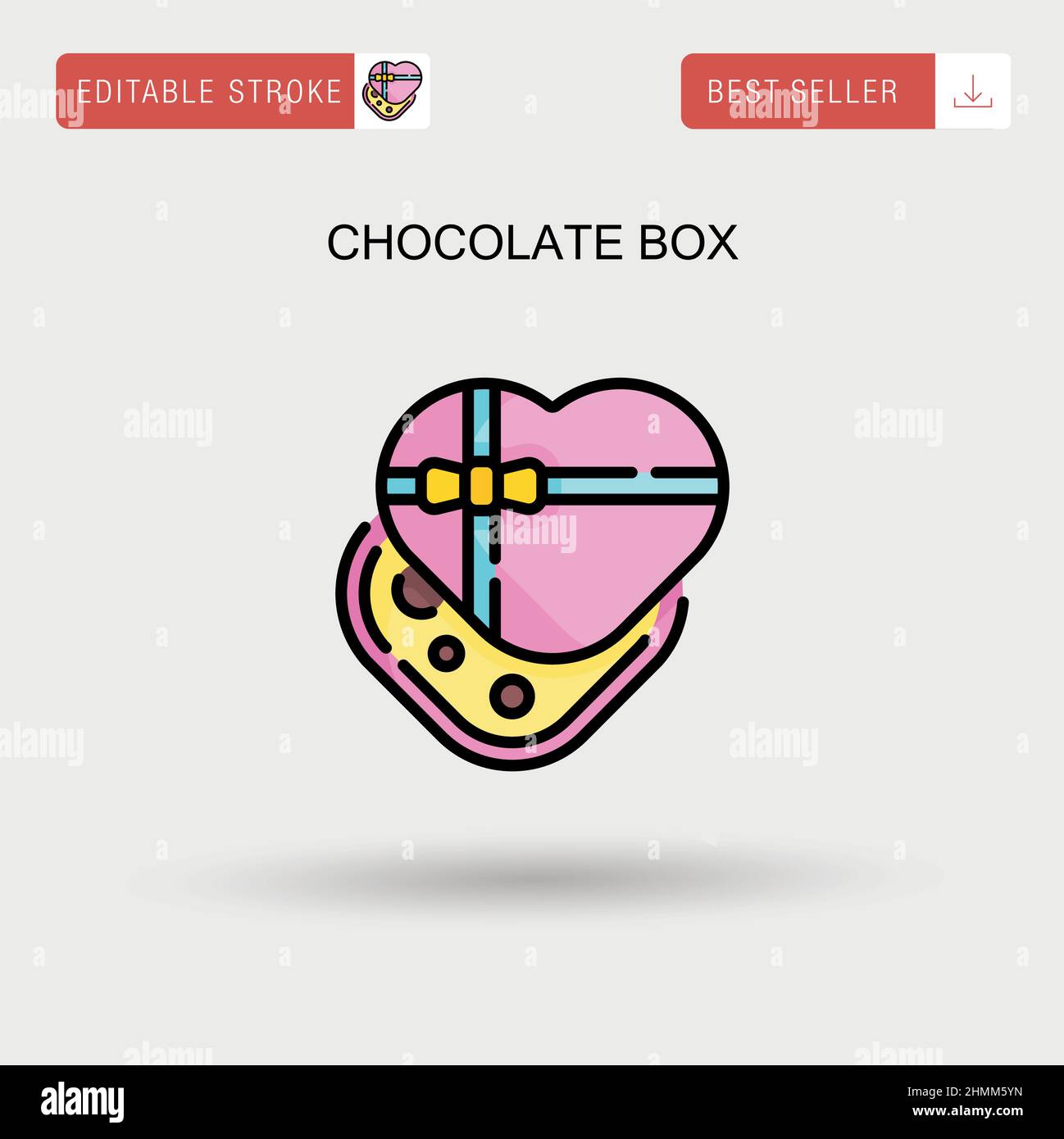 Present dessert Stock Vector Images - Alamy