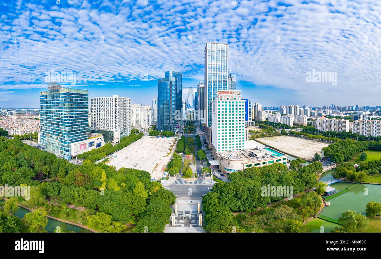 High rise building suzhou industrial park park hi-res stock photography ...