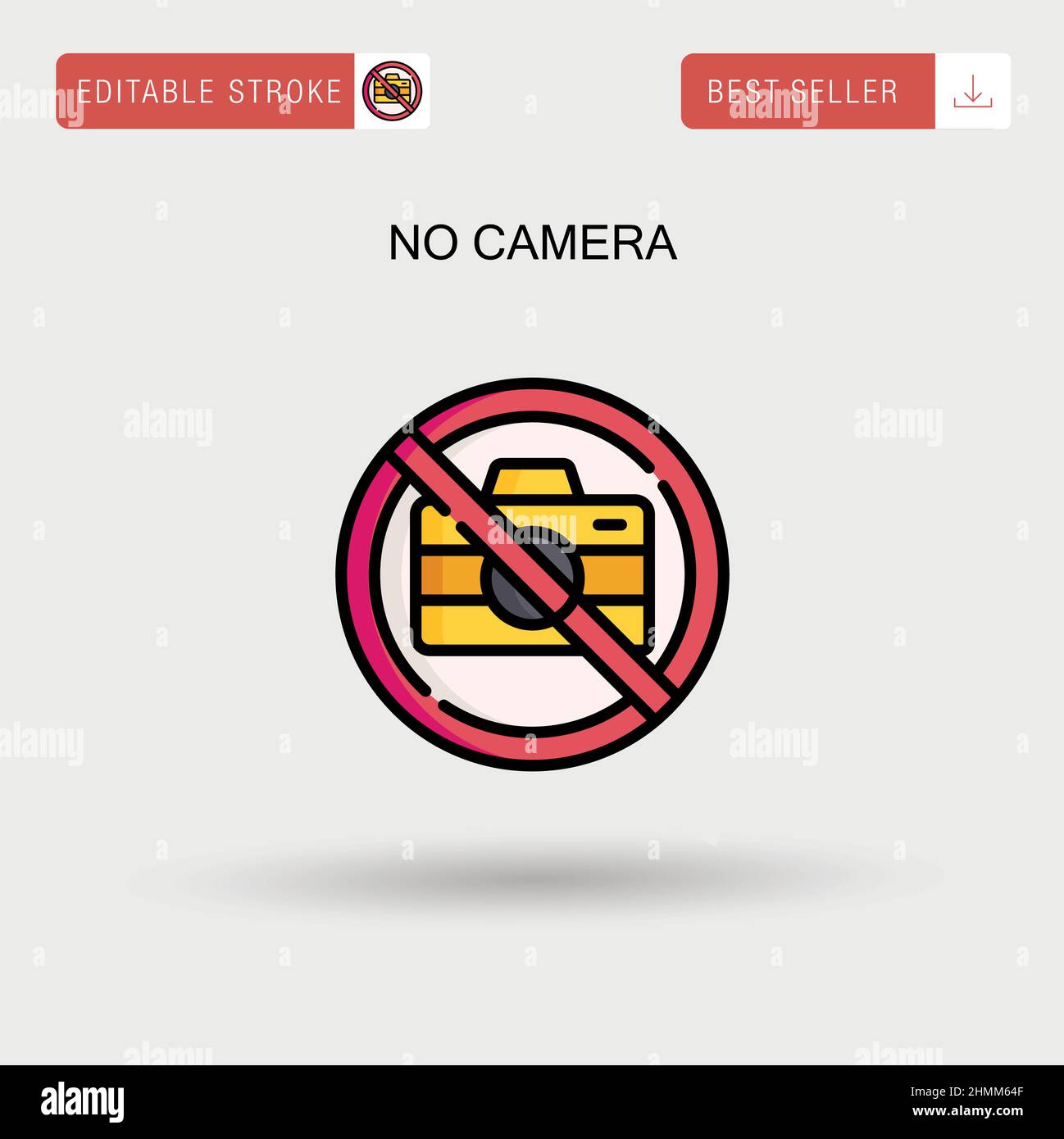 No photography camera prohibited symbol hi-res stock photography and ...