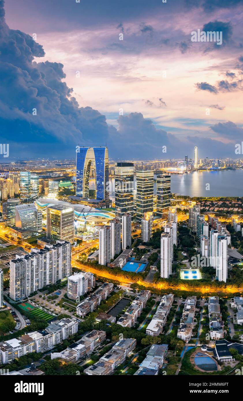 High rise building suzhou industrial park park hi-res stock photography ...