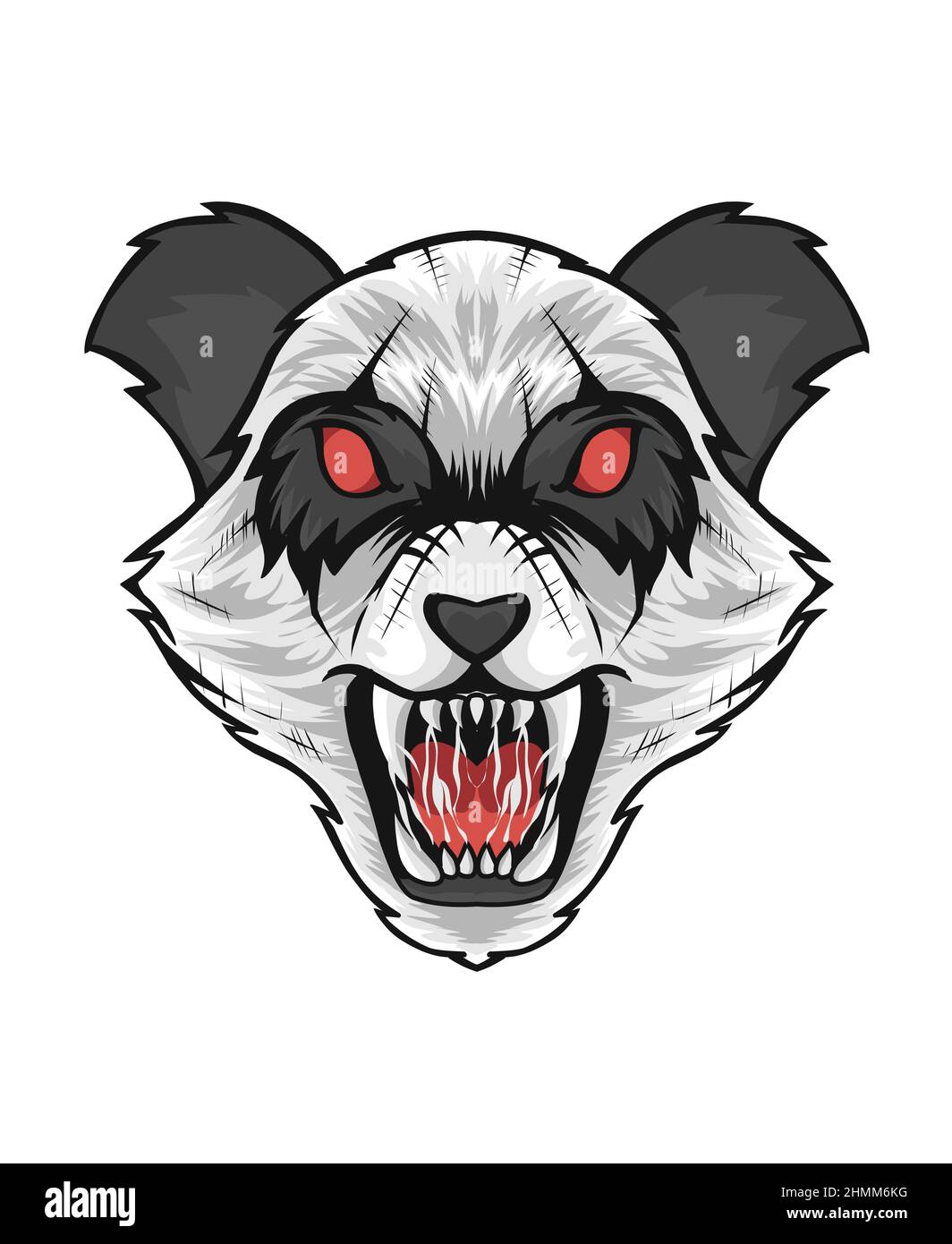 Angry Panda Art
