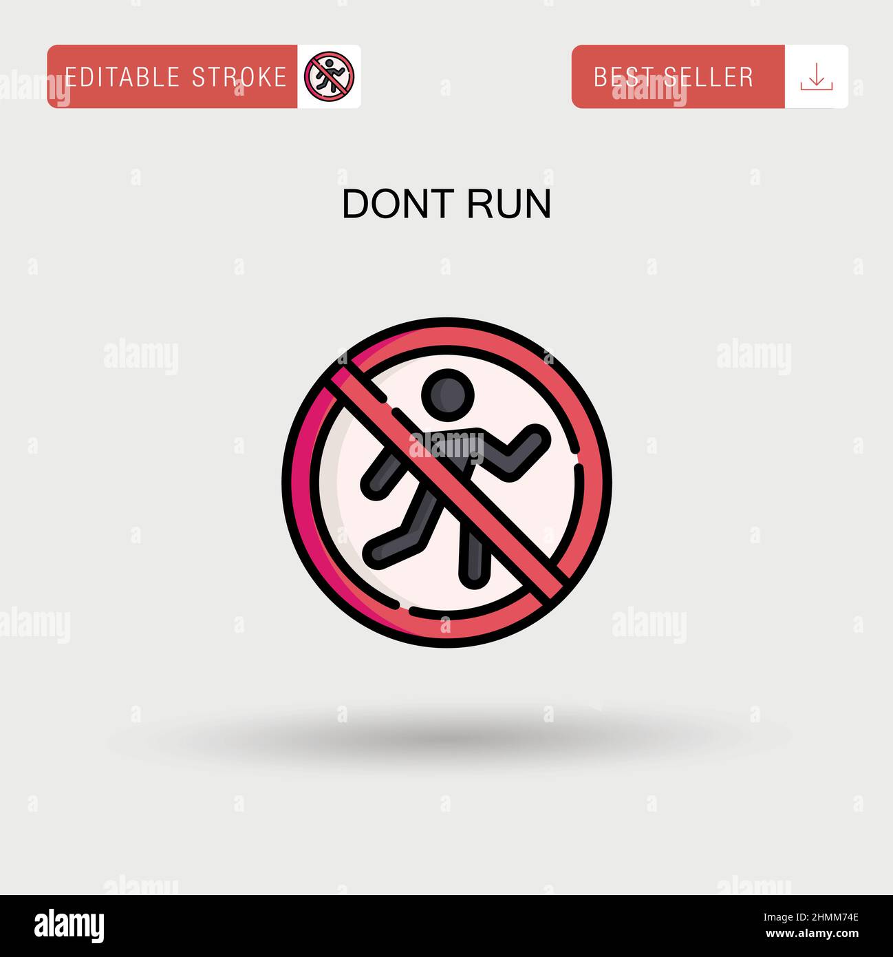 Restrict border Stock Vector Images - Alamy