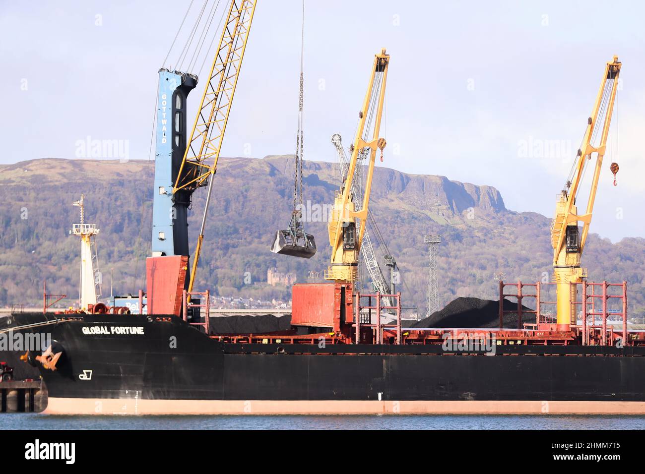 Coal and other resources are imported to Northern Ireland via Belfast ...