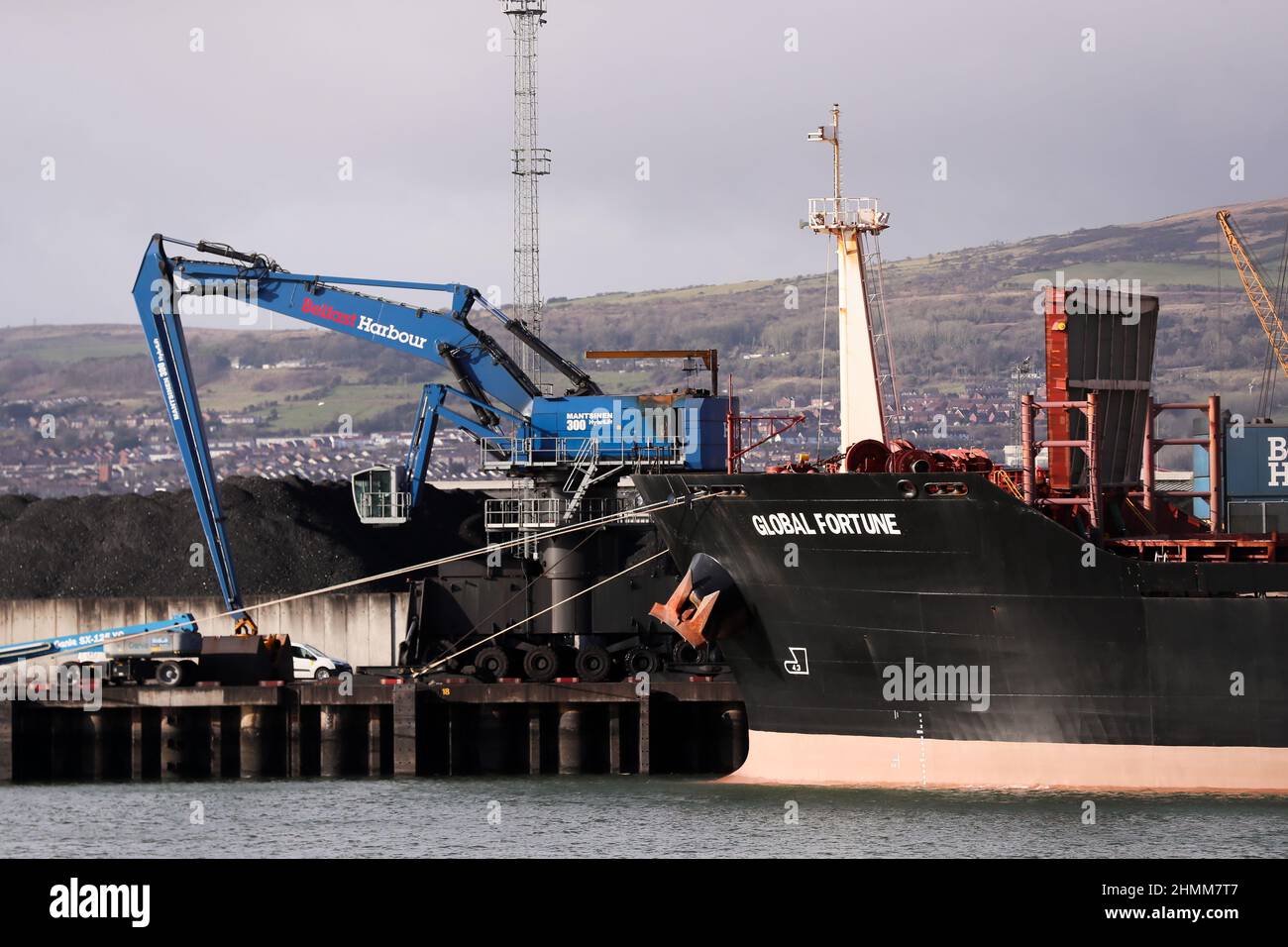 Coal and other resources are imported to Northern Ireland via Belfast ...