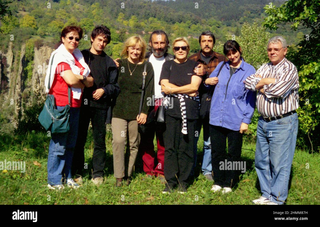 The team of writers and journalists at the "Formula As" magazine during ...