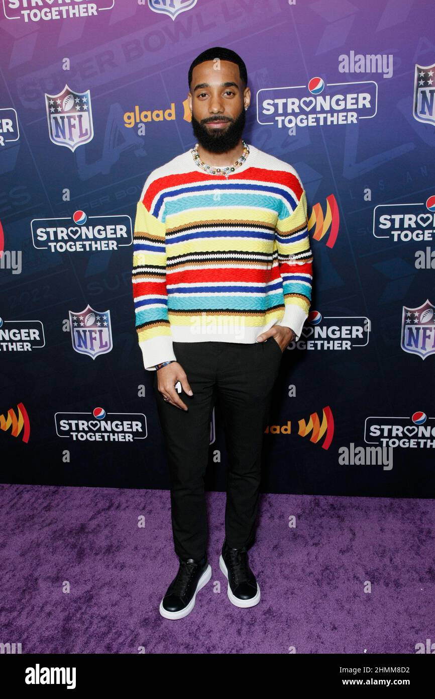 Los Angeles, USA. 10th Feb, 2022. Philemon Chambers attends A Night of ...