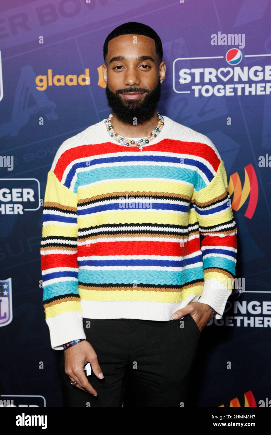 Los Angeles, USA. 10th Feb, 2022. Philemon Chambers attends A Night of ...