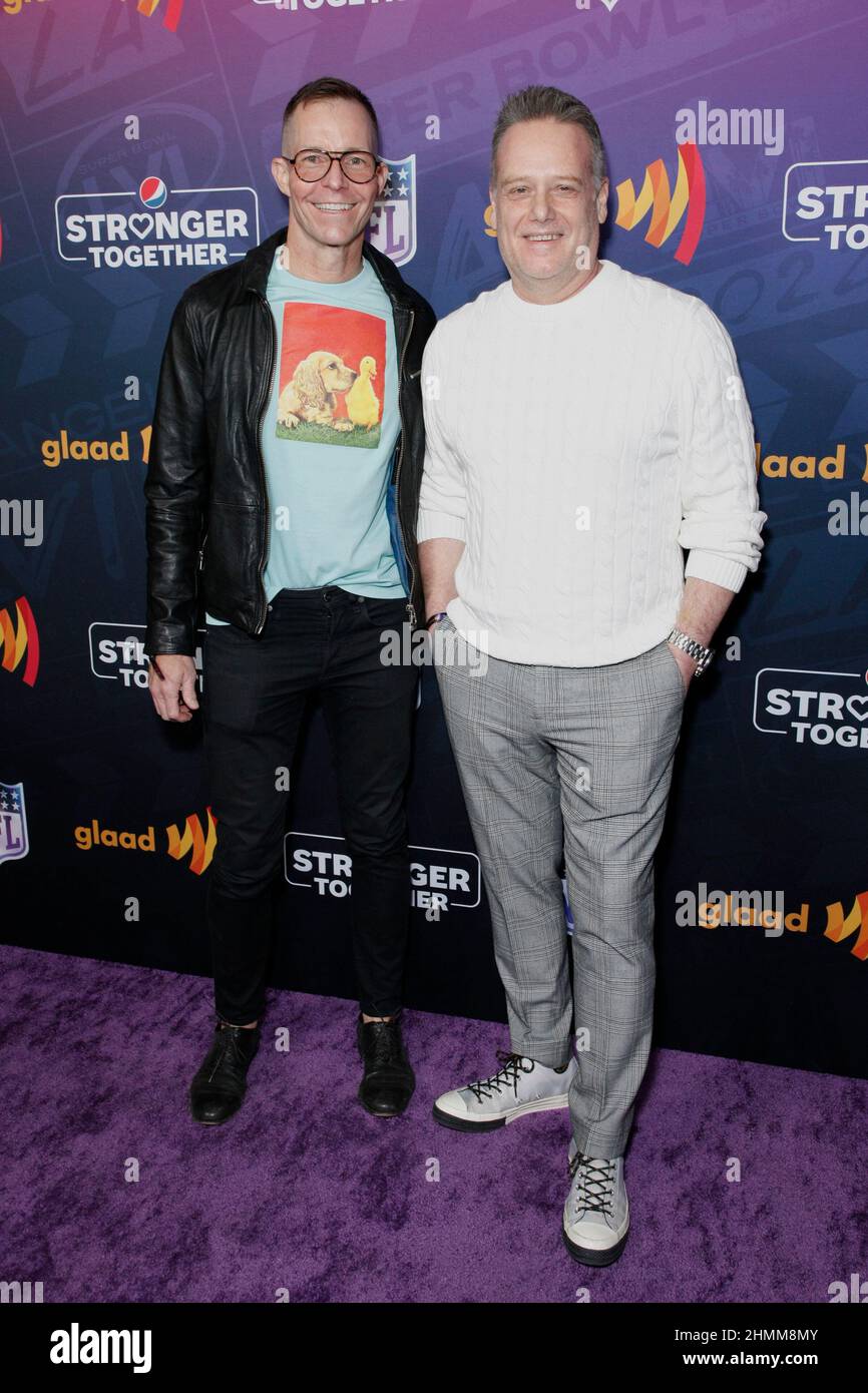 Los Angeles, USA. 10th Feb, 2022. David McFarland, Dan Ferguson attends ...