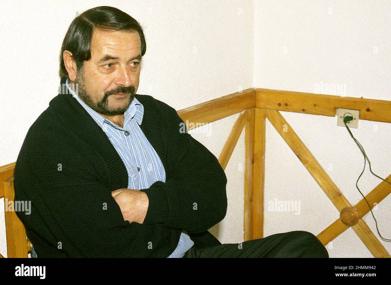 Romanian former footballer and coach Florin Cheran, approx. 2000 Stock ...