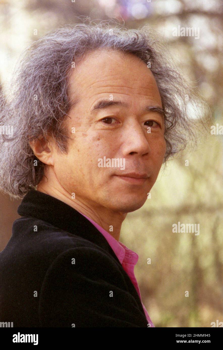Romania, 2001. Portrait of the Japanese photographer Miya Kosei Stock ...