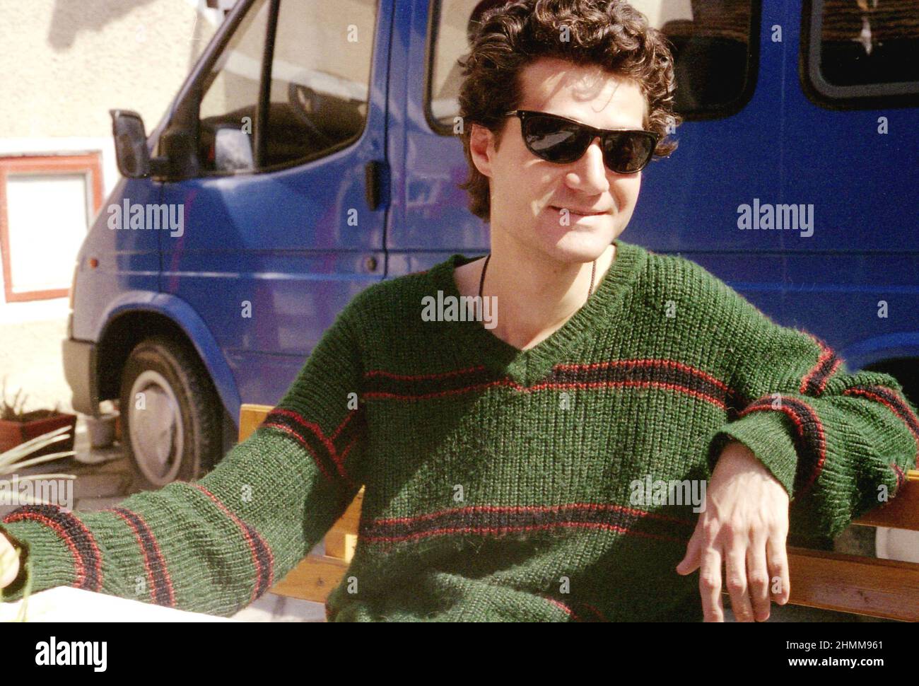 Romanian journalist and photographer Iulian Ignat, approx 2003 Stock ...