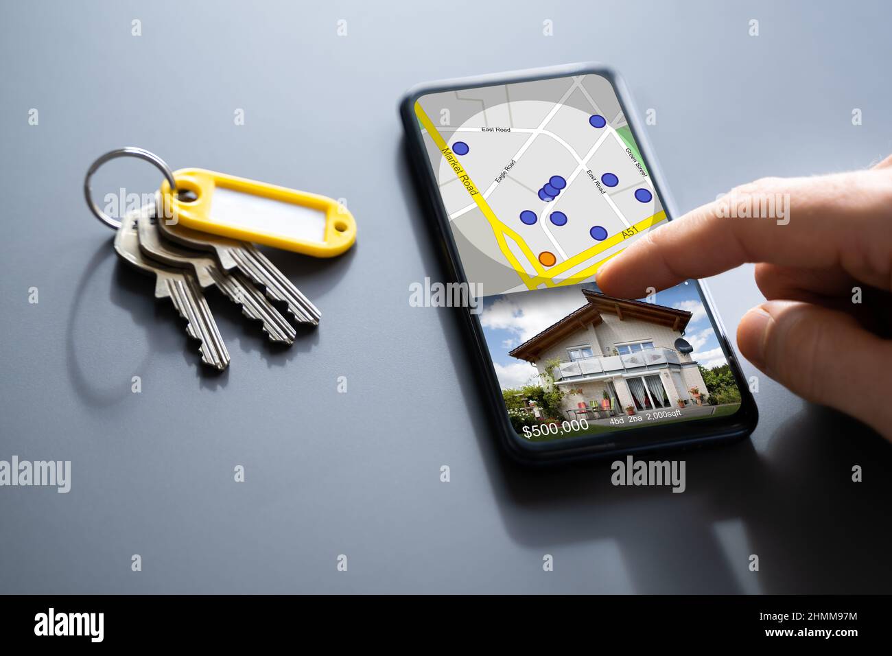 Estate maps hi-res stock photography and images - Alamy