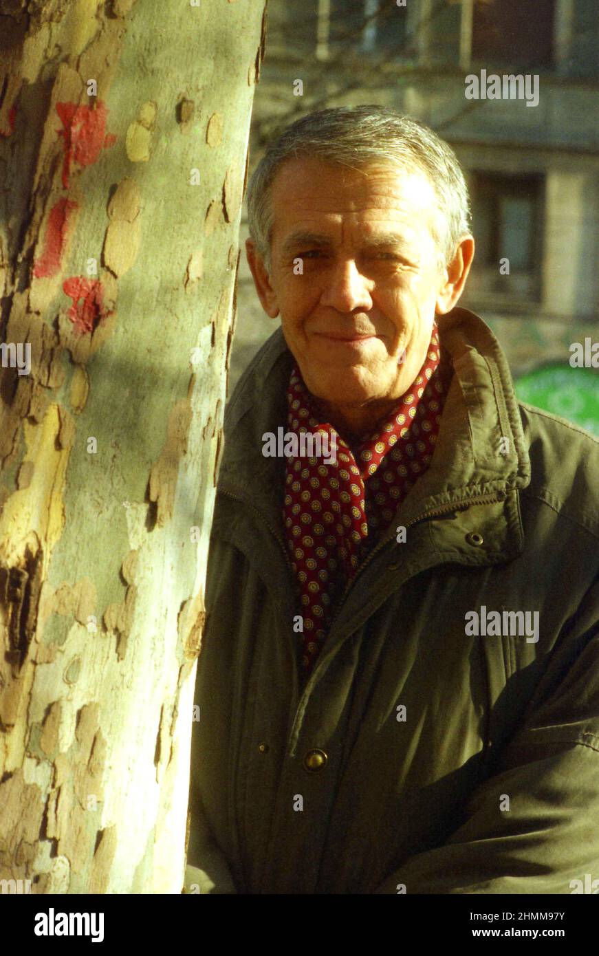 Romanian journalist Neculai Constantin Munteanu, approx. 2001 Stock ...