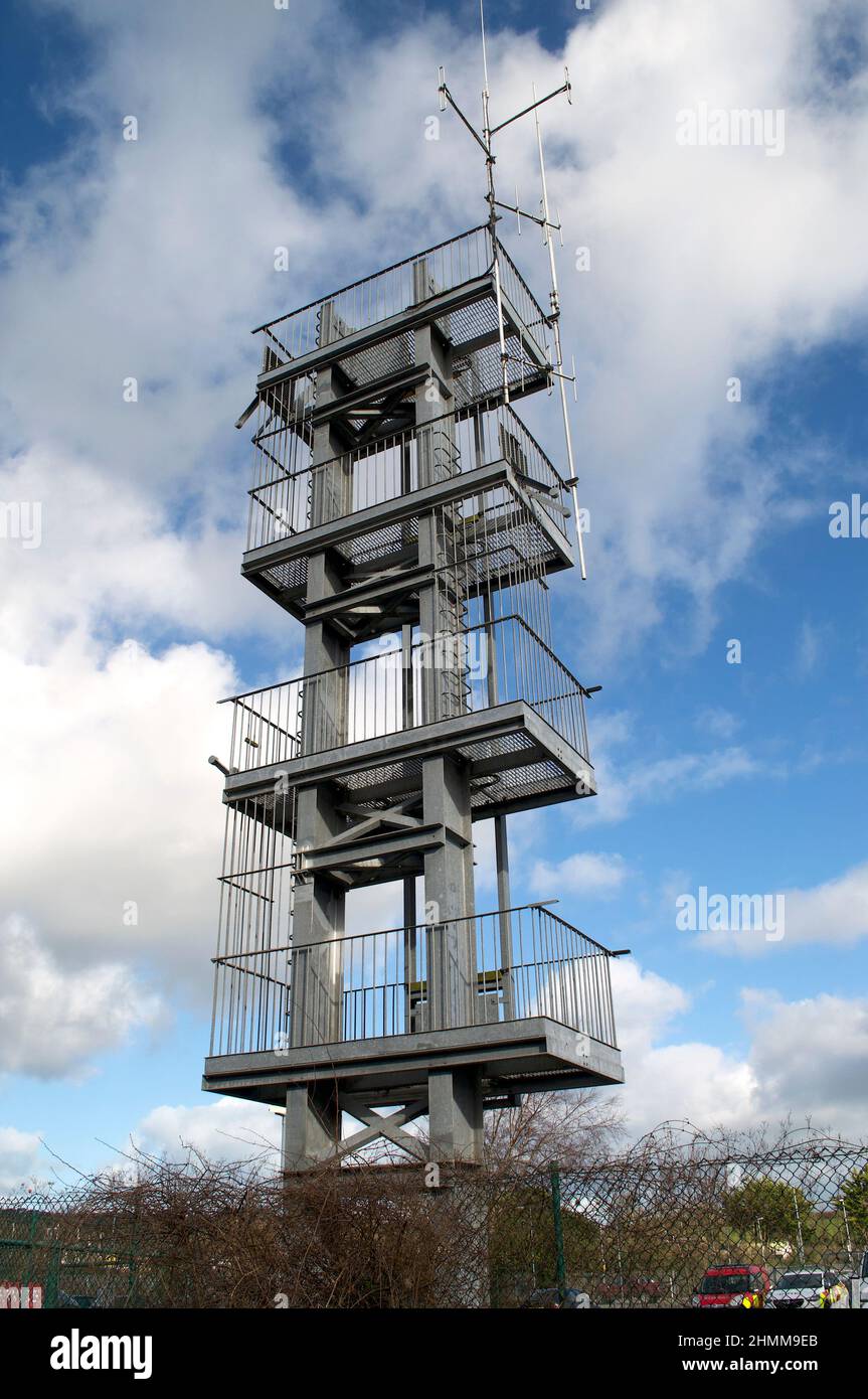 Wadebridge community fire station cornwall England uk Stock Photo - Alamy