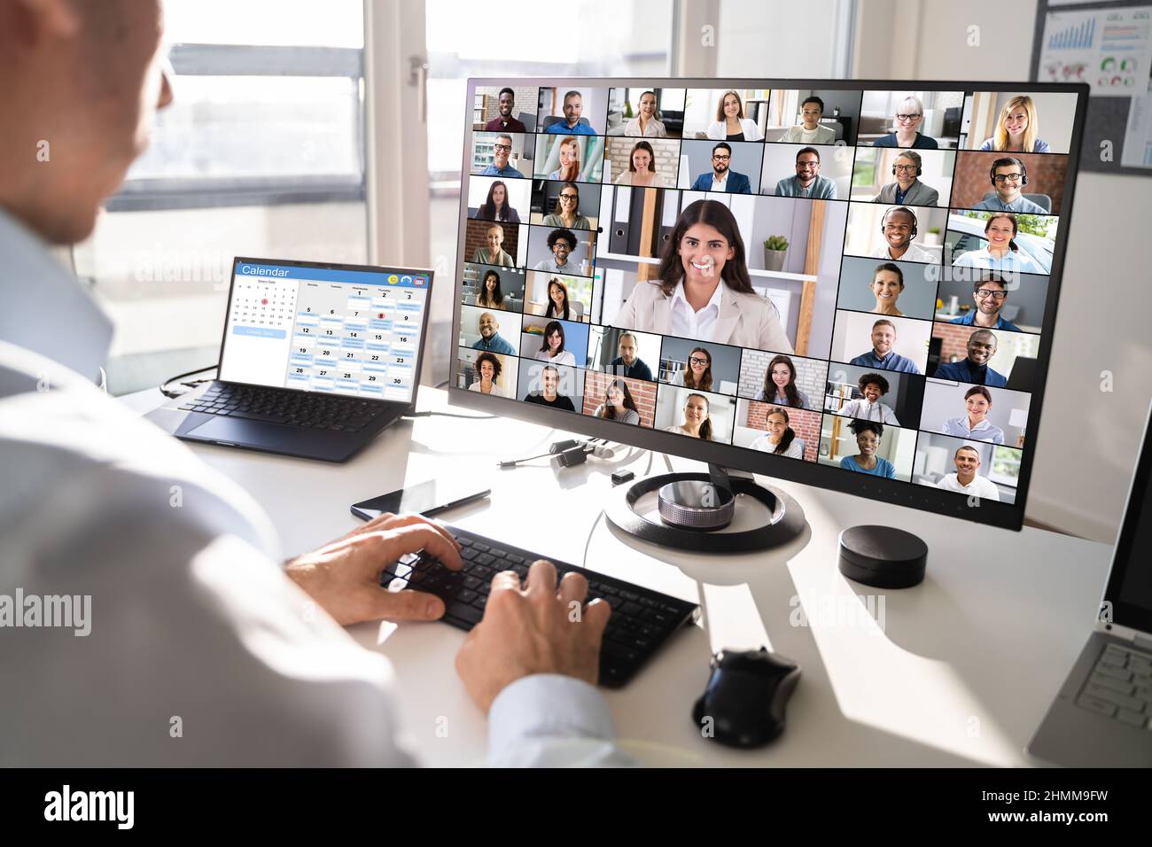 Pc computers computer remote hi-res stock photography and images - Alamy