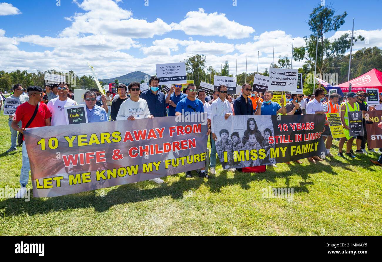 The 'Convoy to Canberra' coronavirus protest held on Capital Hill ...